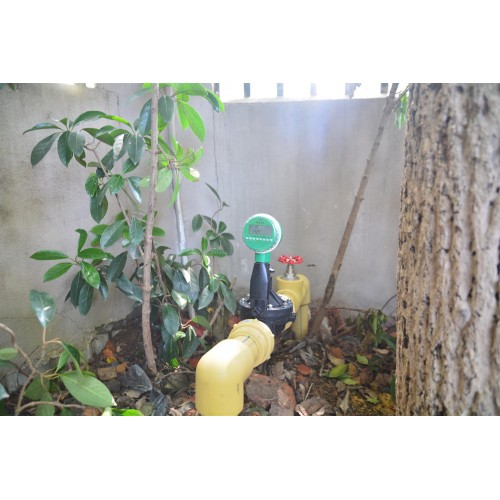 WATER TIMER DIGITAL SOLAR POWERED WITH 1.25" SOLENOID VALVE